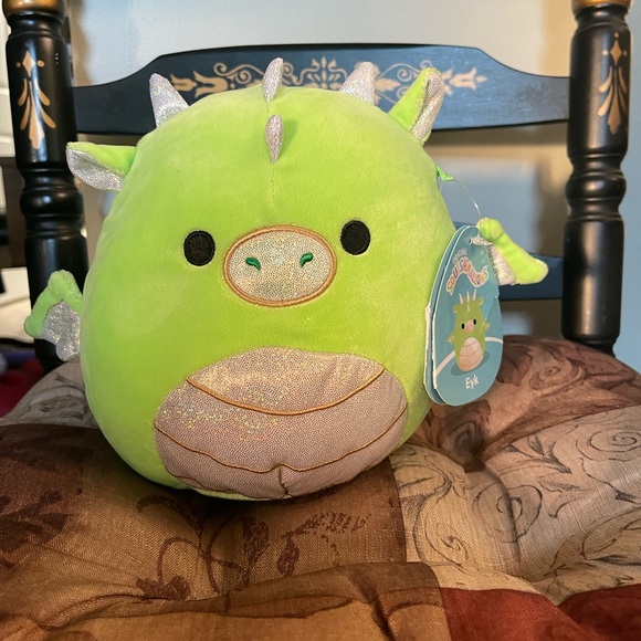 Squishmallows | Toys | Squishmallows Eyk The Dragon With Tags | Poshmark